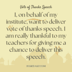 50 Short Vote of Thanks Speech Samples For Seminars 2022 – Bored Art