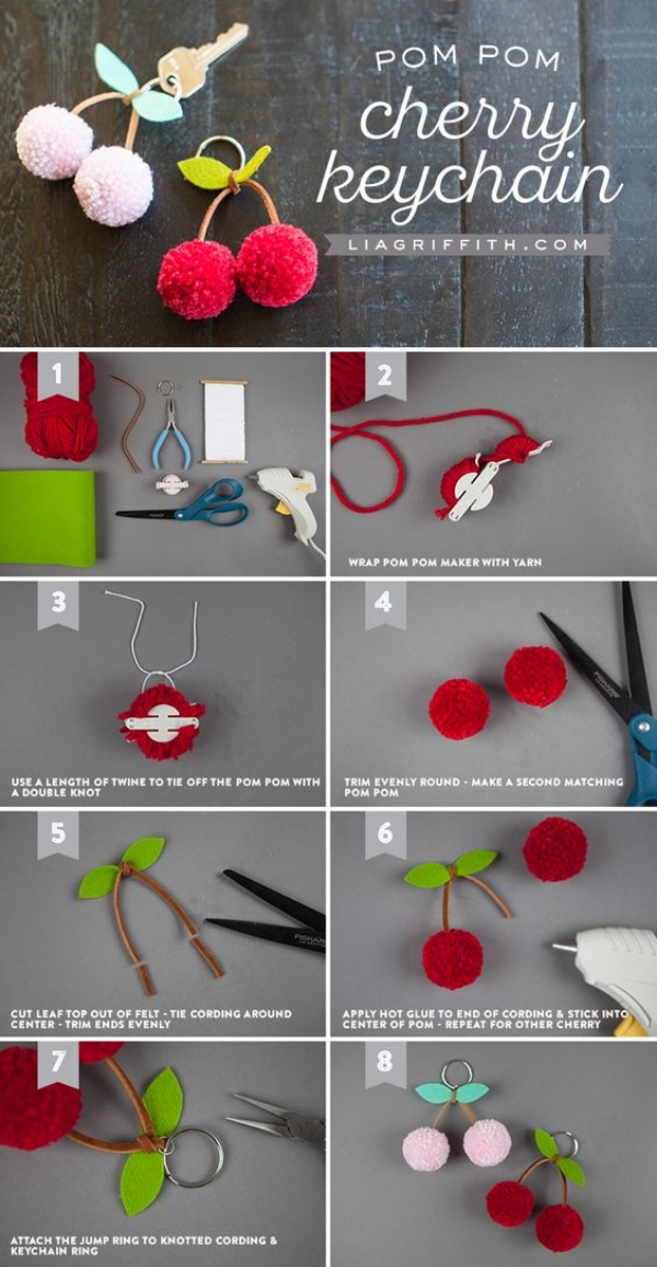 40 DIY Key Ring Ideas to Try This Year – Bored Art