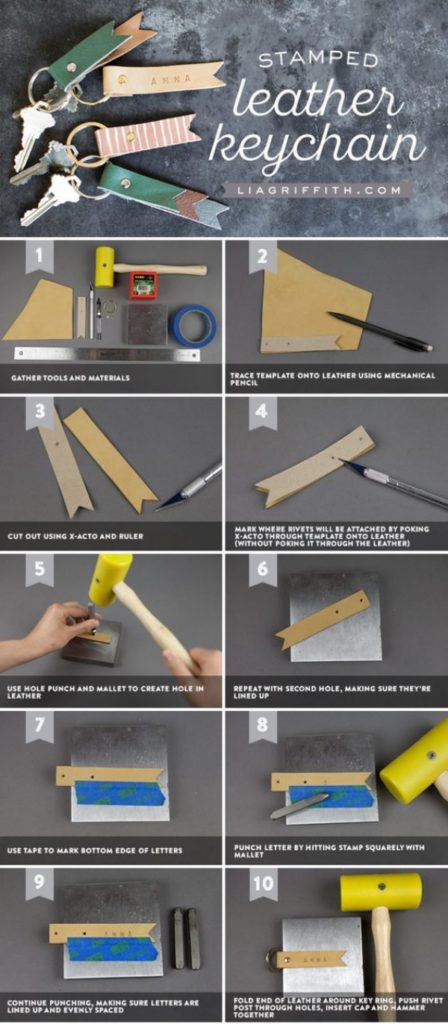 40 DIY Key Ring Ideas to Try This Year – Bored Art