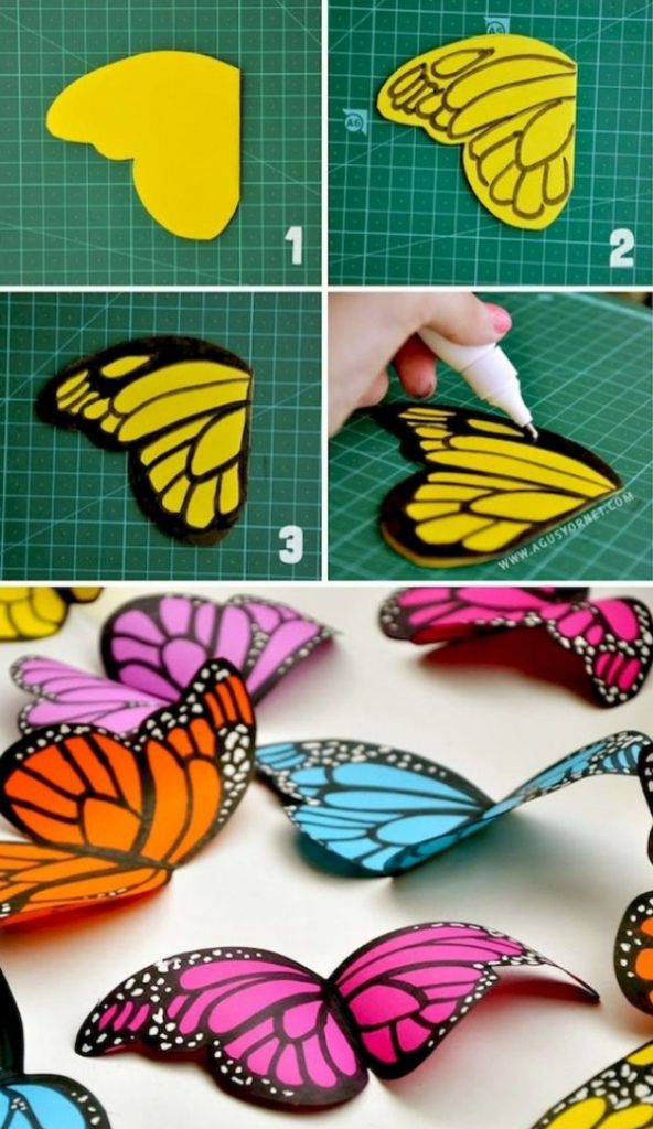 40 Paper Craft Ideas For Office desk – Bored Art