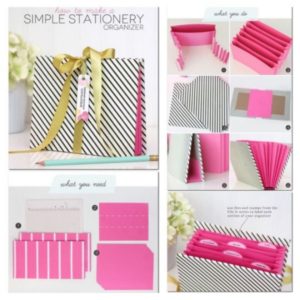 40 Paper Craft Ideas For Office desk – Bored Art