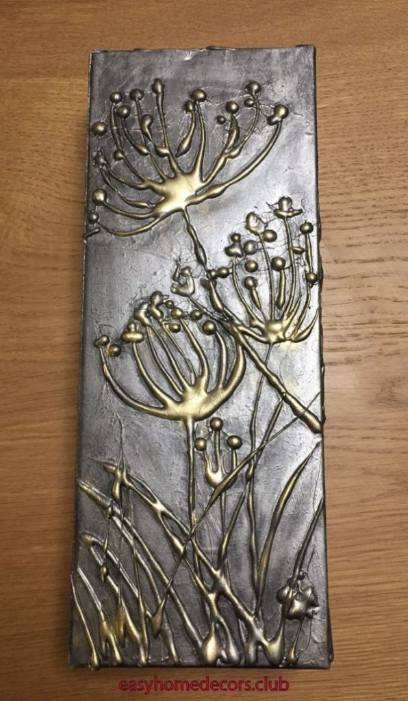 Amazing Textured Painting on Canvas