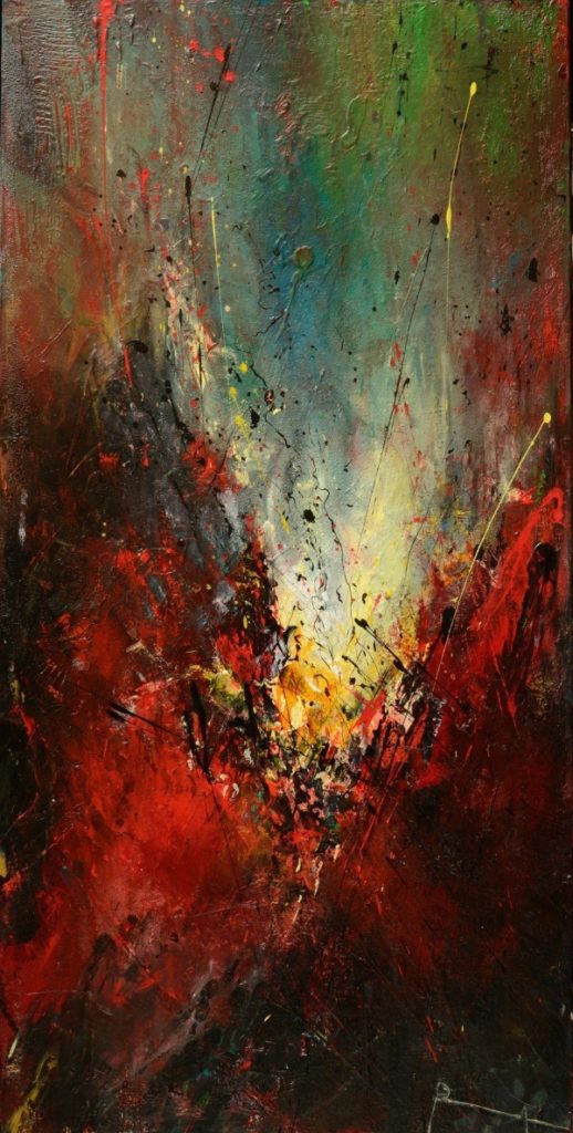 Amazing Textured Painting on Canvas