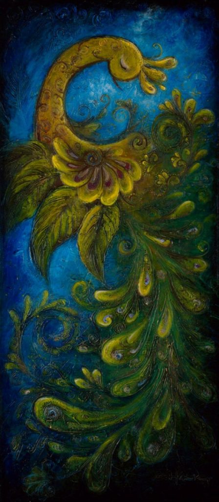 Amazing Textured Painting on Canvas